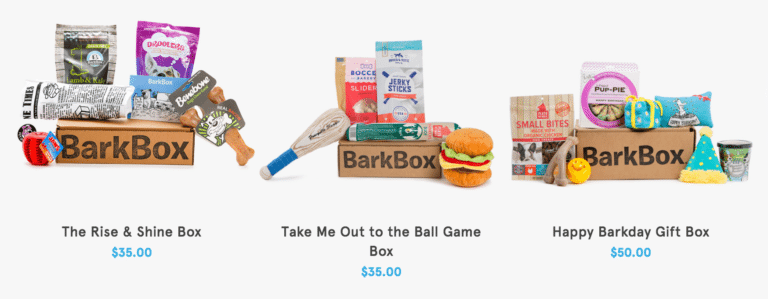 Past BarkBoxes Available In The BarkShop | MSA