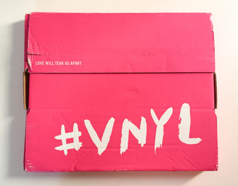 VNYL Subscription Box Review - January 2017 | MSA