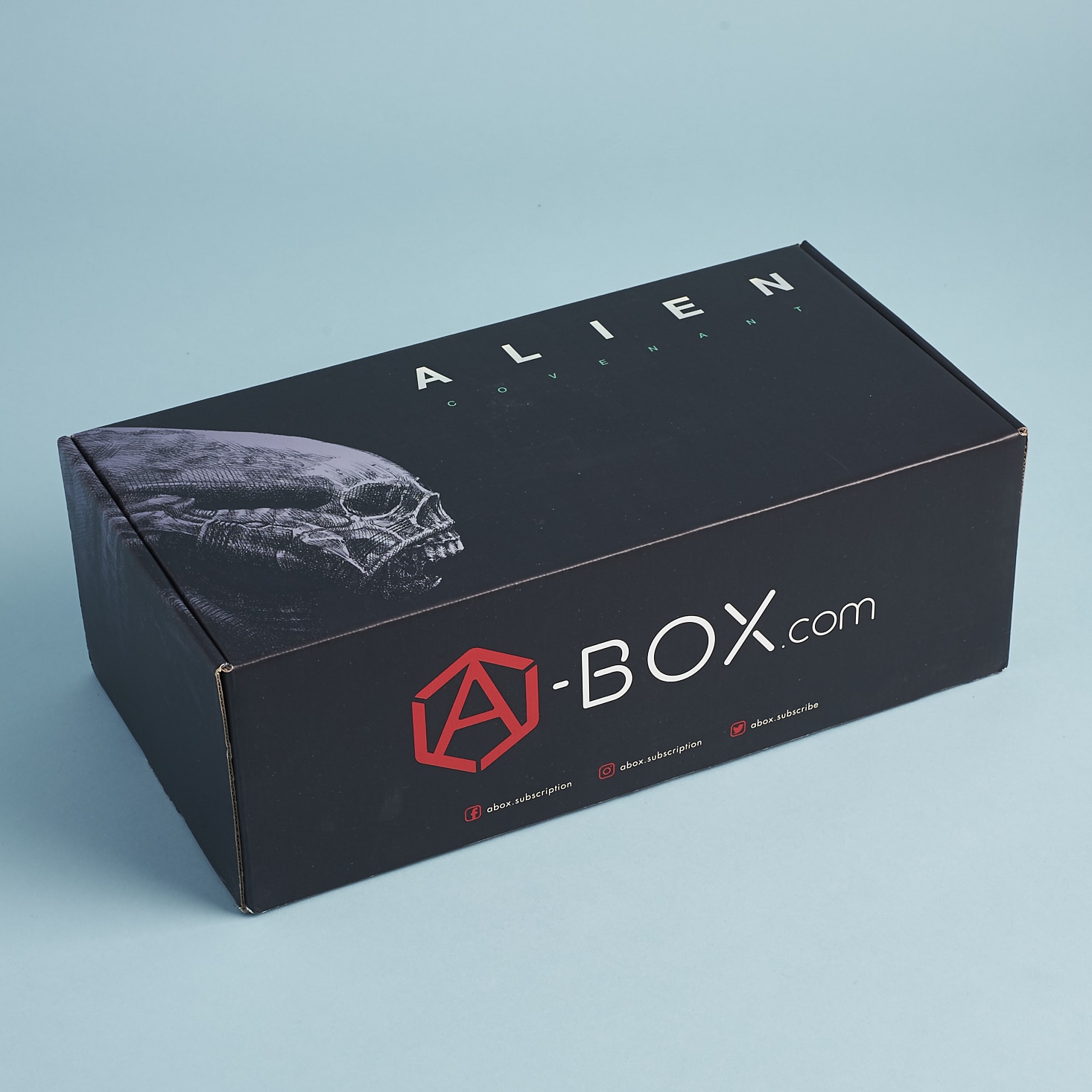 A-Box Subscription Box Review - Alien Covenant Box! | MSA