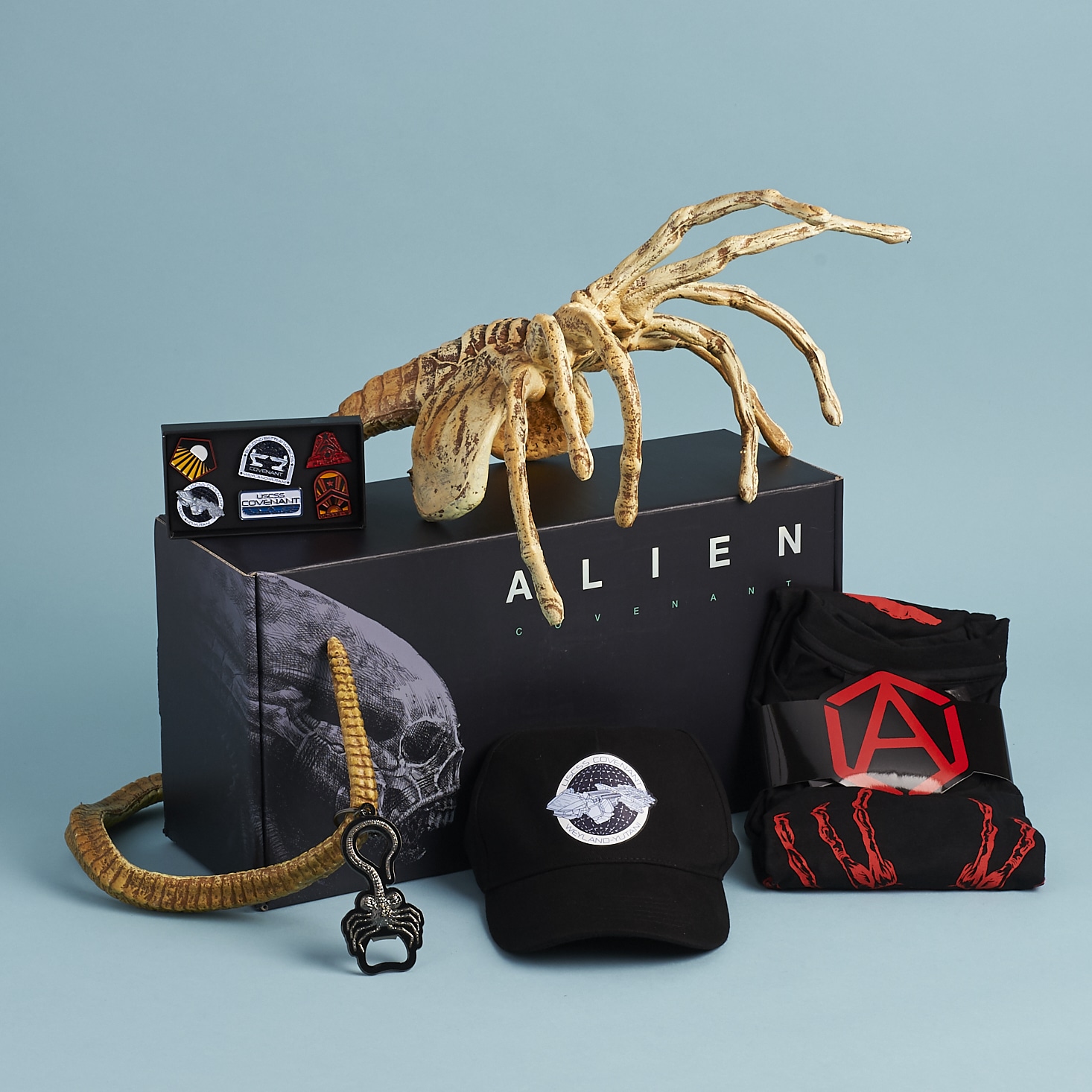 A-Box Subscription Box Review - Alien Covenant Box! | MSA