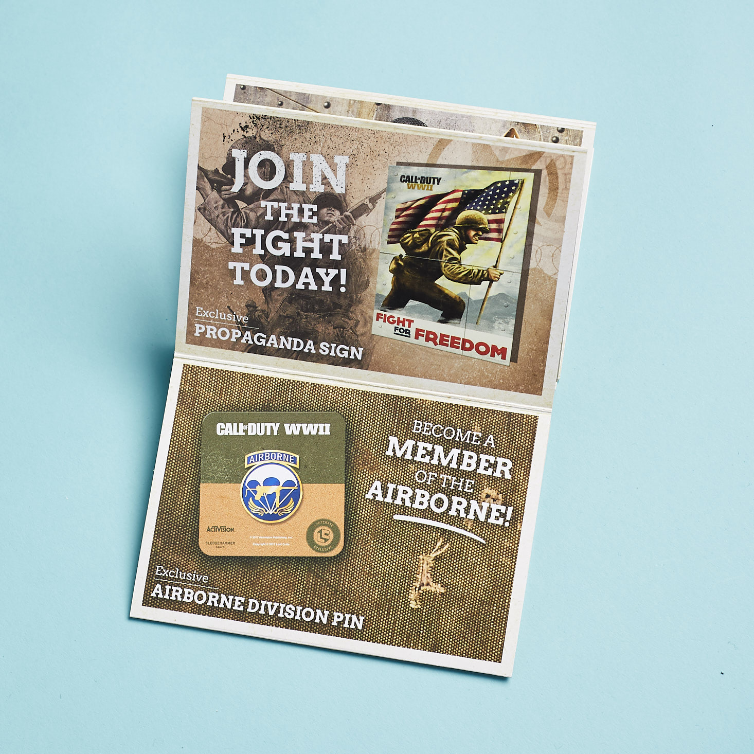 Loot Crate Limited Edition Call of Duty: WWII Crate Review | MSA