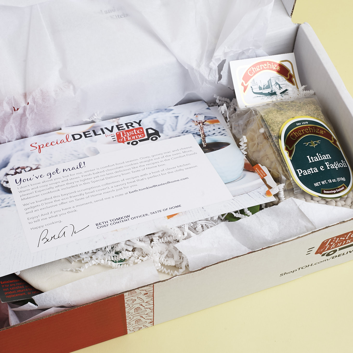 Special Delivery From Taste of Home Review + Coupon – Winter 2018 | MSA