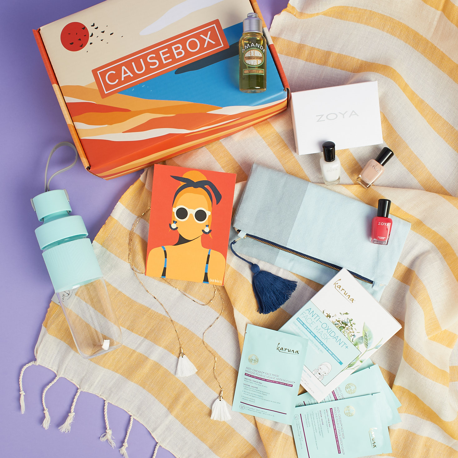 CAUSEBOX Summer 2018 Subscription Box Review + Coupon | MSA
