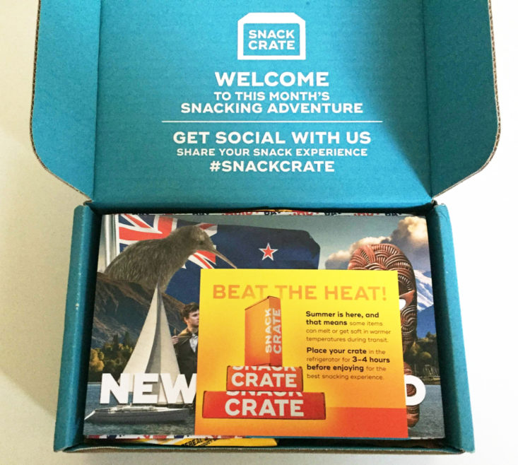 Snack Crate Subscription Box "New Zealand" Review - June 2018 | MSA