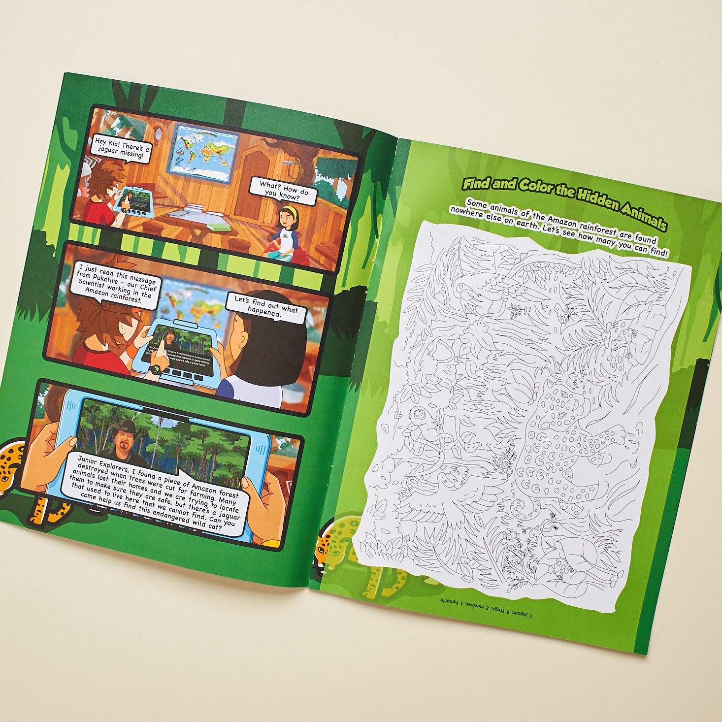 National Geographic Kids Box Review: Mission Amazon | MSA