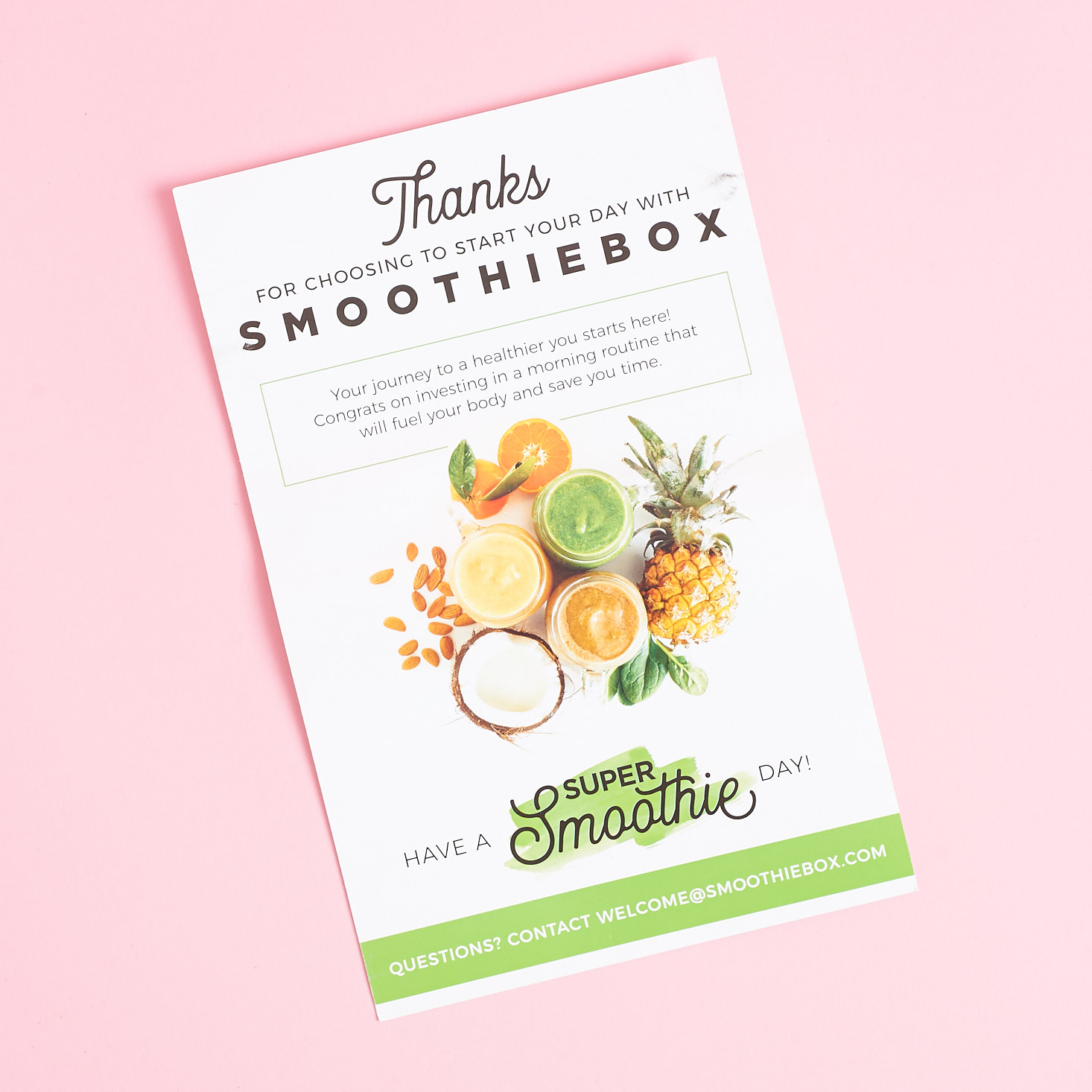 SmoothieBox Subscription Review + Coupon – August 2018 | My ...