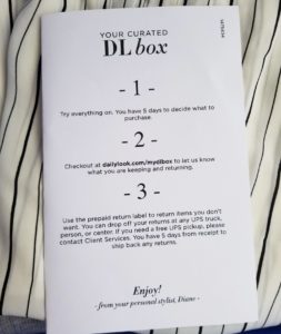 DAILYLOOK Subscription Review + Coupon - February 2019 | MSA