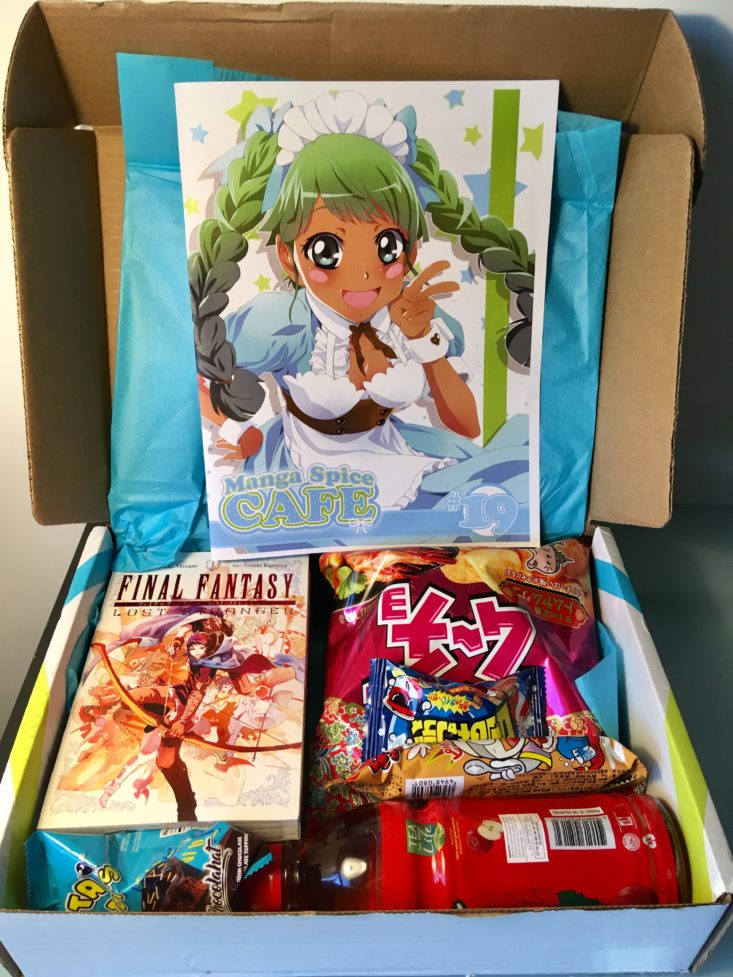 Manga Spice Cafe Subscription Review - September 2018 | MSA