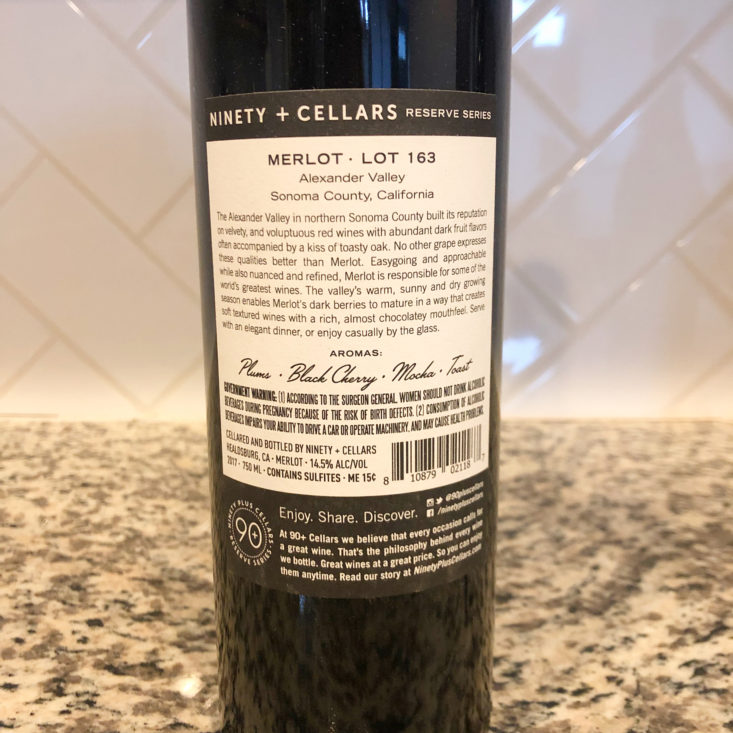 90 Plus Cellars Wine Club Review + Coupon - Spring 2019 | MSA