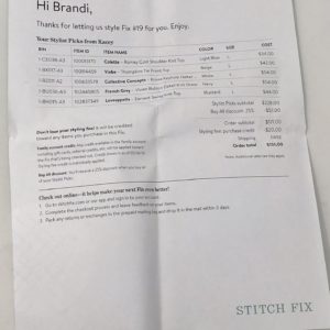 Stitch Fix Clothing Subscription Review – June 2019 | MSA
