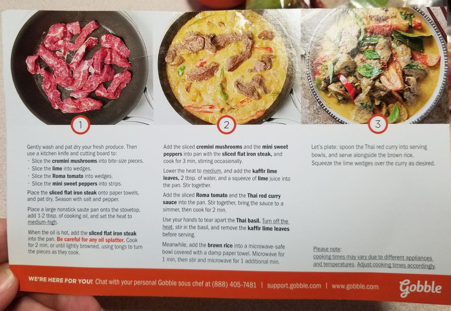 Gobble Meal Kit “From the Range” Review - September 2019 | MSA