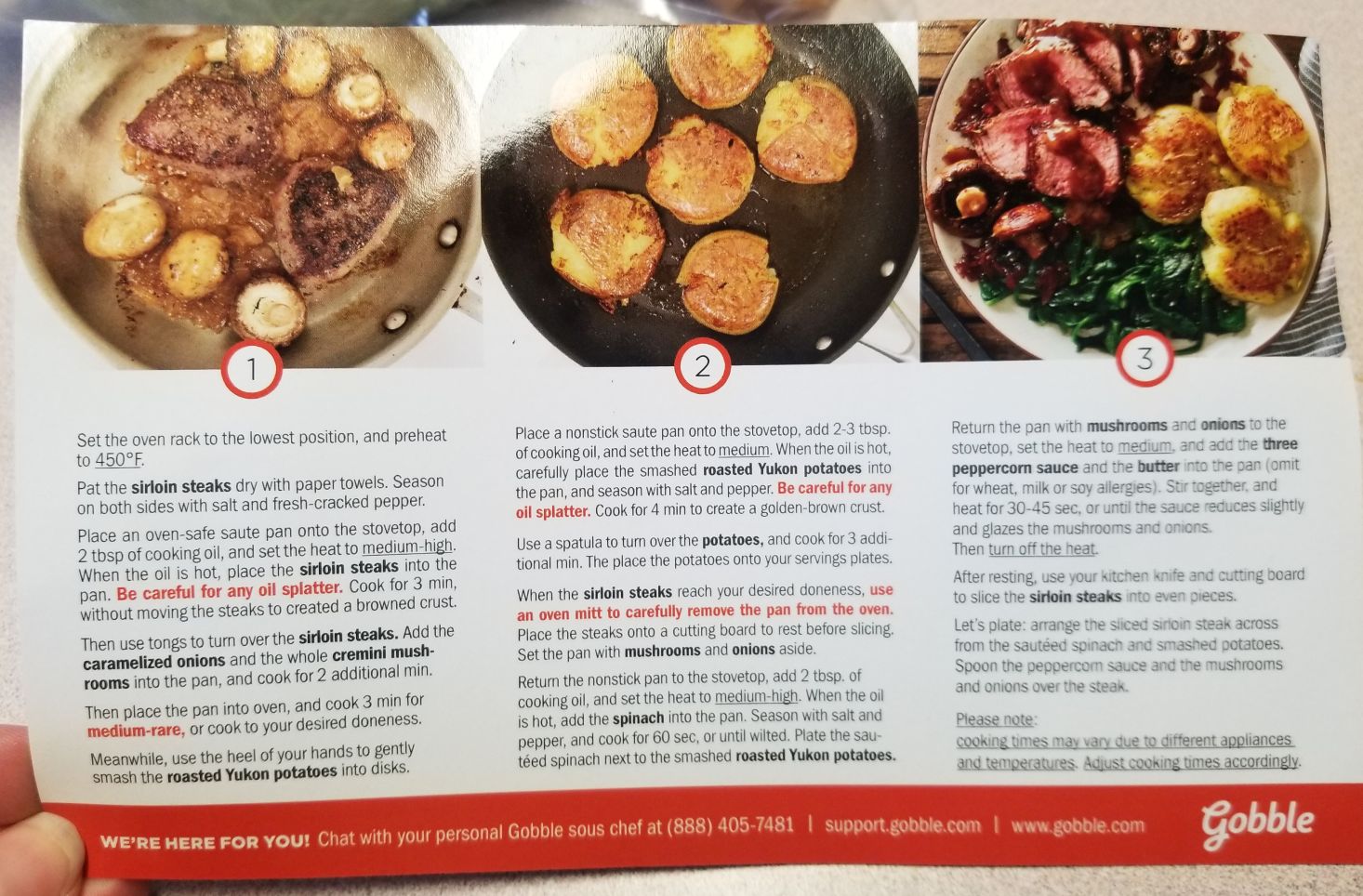 Gobble Meal Kit “From the Range” Review - September 2019 | MSA