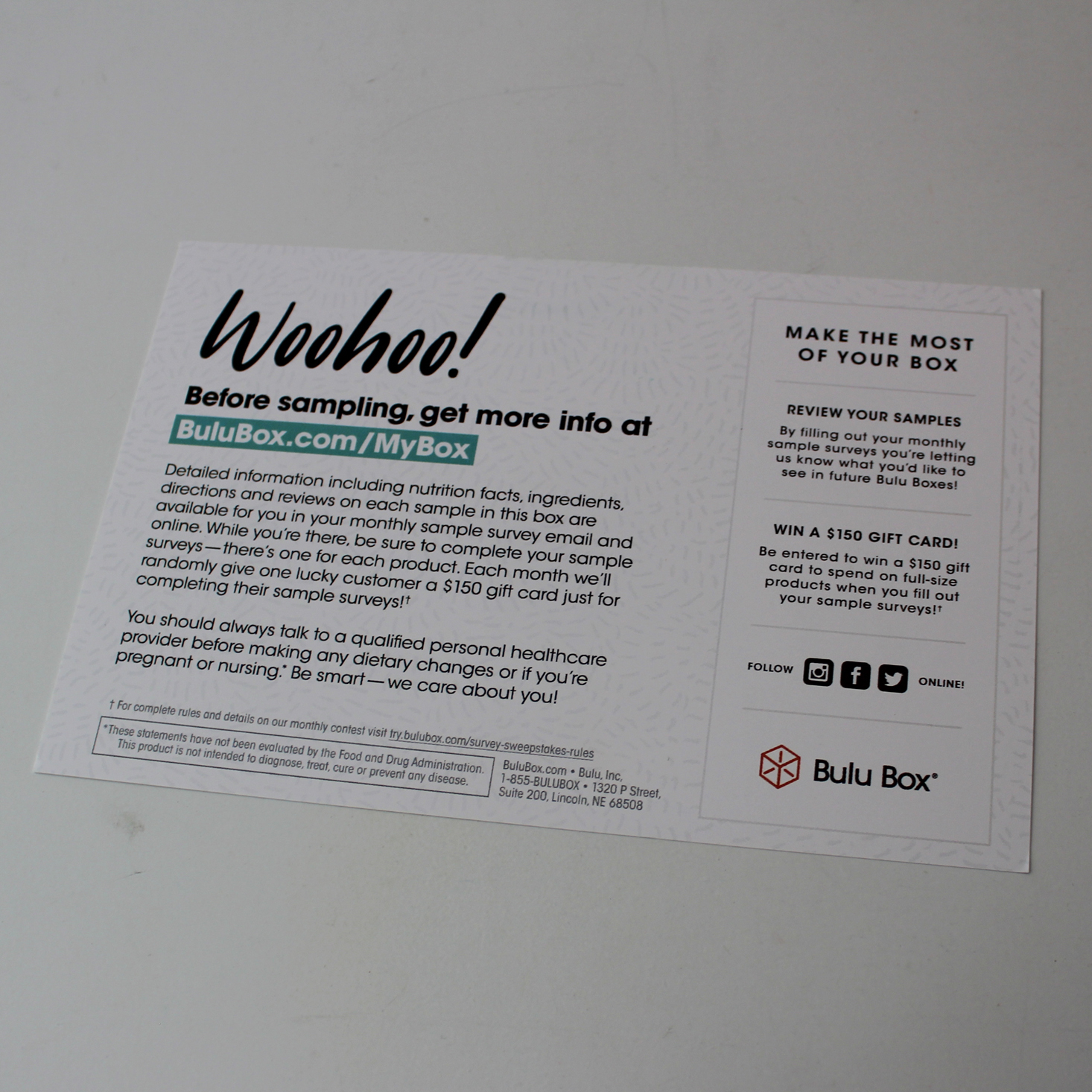 Bulu Box Subscription Review + Coupon - September 2019 | MSA