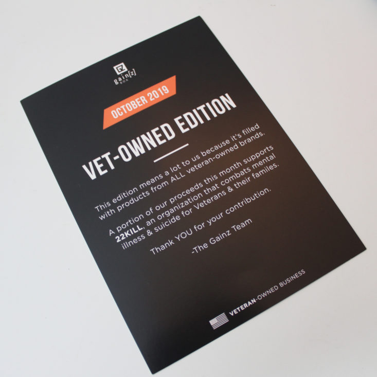 Gainz Box Fitness Subscription Review - October 2019 | MSA