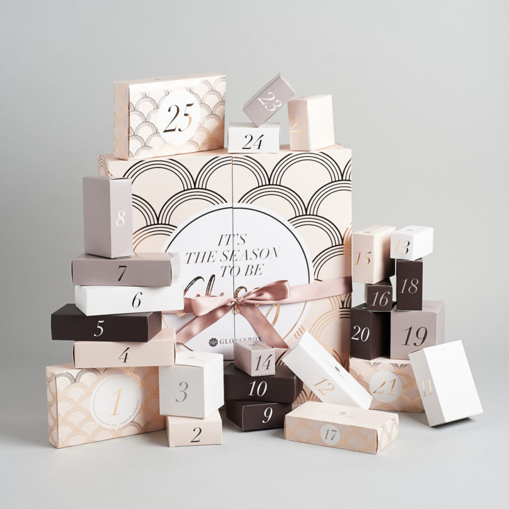 GlossyBox 2019 Advent Calendar Review | MSA