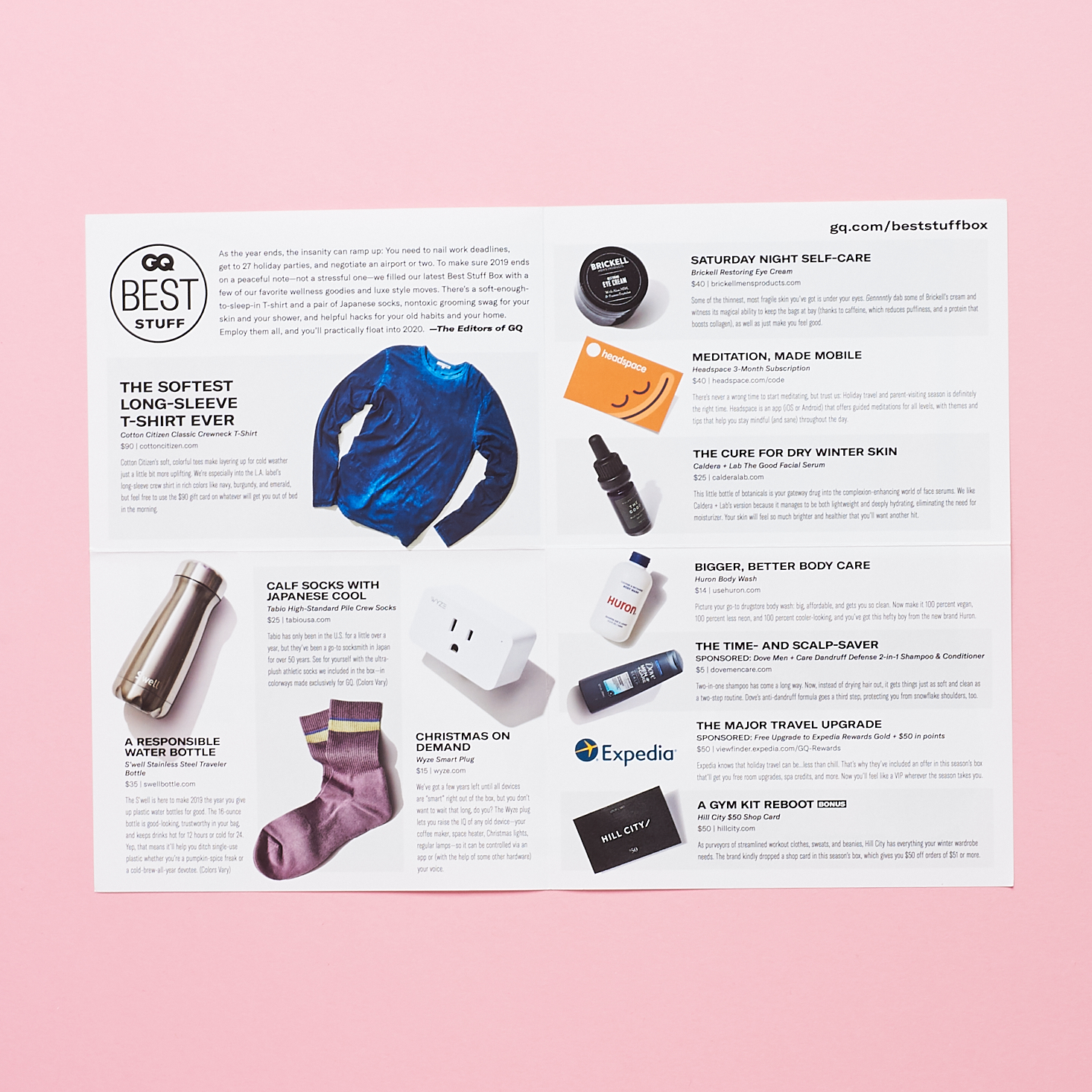 GQ Best Stuff Box Review - Winter 2019 | MSA