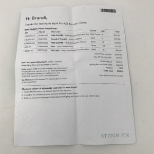 Stitch Fix Women's Styling Review – January 2020 | MSA
