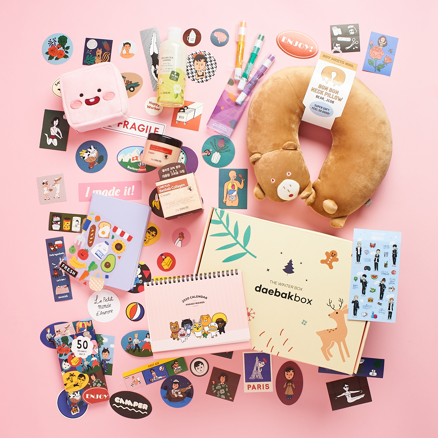 Daebak Box Korean Subscription Review - Winter 2019 | MSA