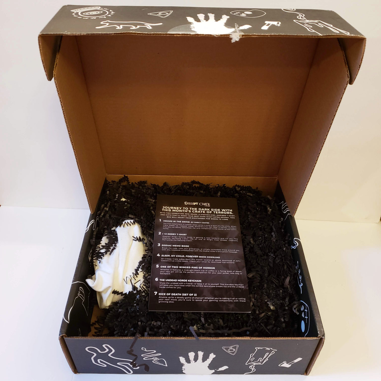 Creepy Crate Box Review + Coupon - February/March 2020 | MSA