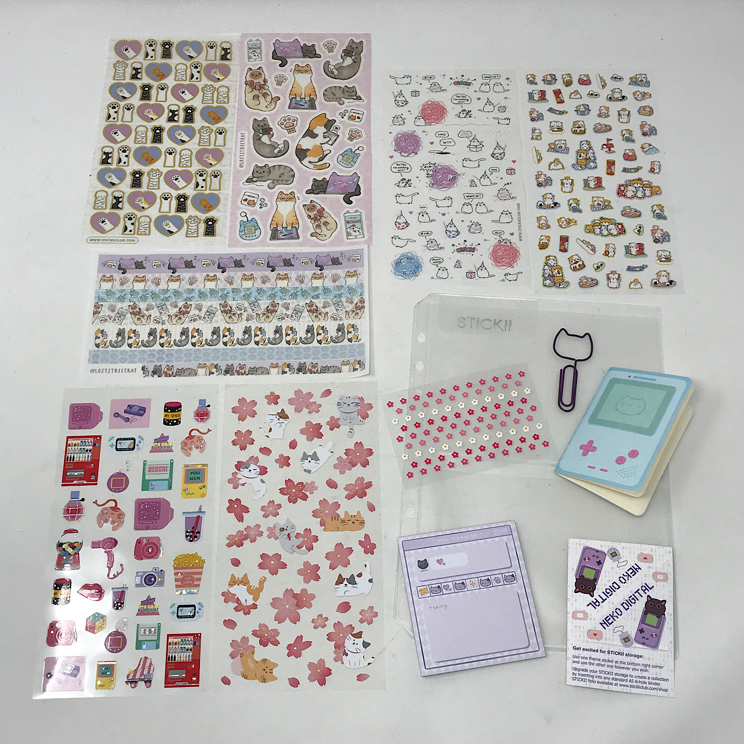 Stickii Sticker Cute Pack Review - March 2020 | MSA