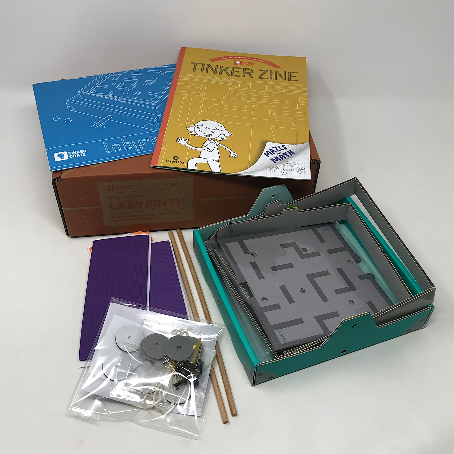 KiwiCo Tinker Crate Review + Coupon - Labyrinth | MSA