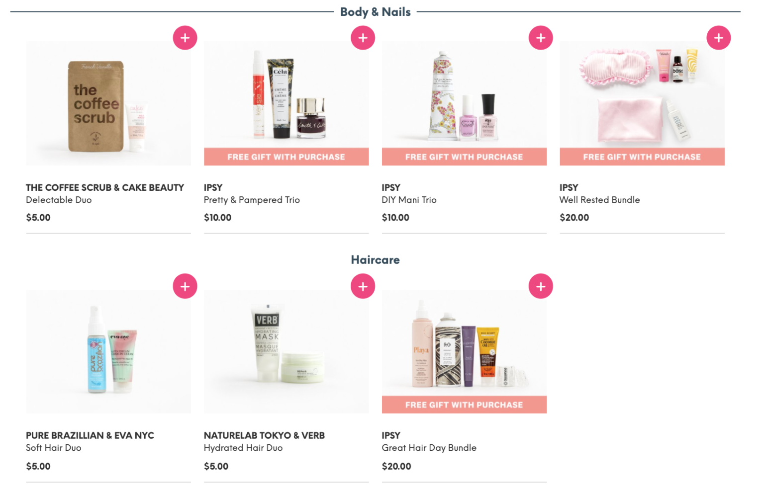 Ipsy Build Your Self-Care Package - Available Now! | MSA