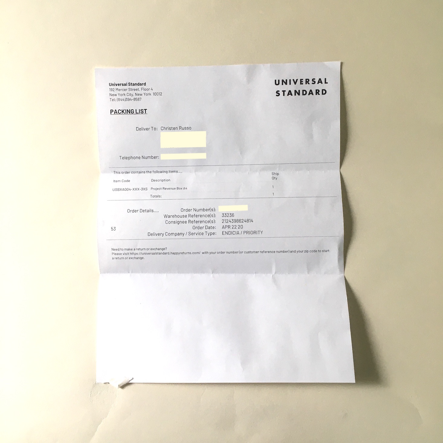 Universal Standard "Geo Trio" Mystery Box Review - April 2020 | MSA