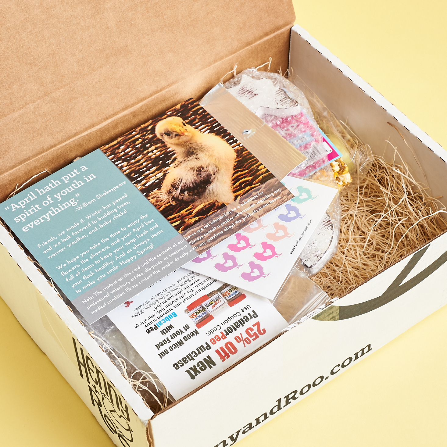 Henny+Roo Chicken Subscription Review - April 2020 | MSA