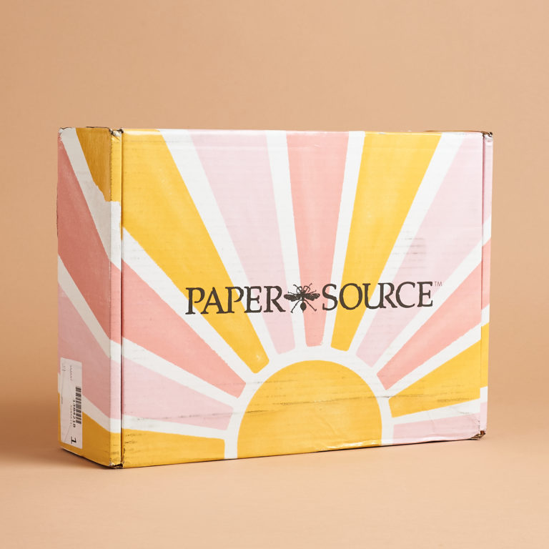 Paper Source Subscription Box Review - Summer 2020 | MSA
