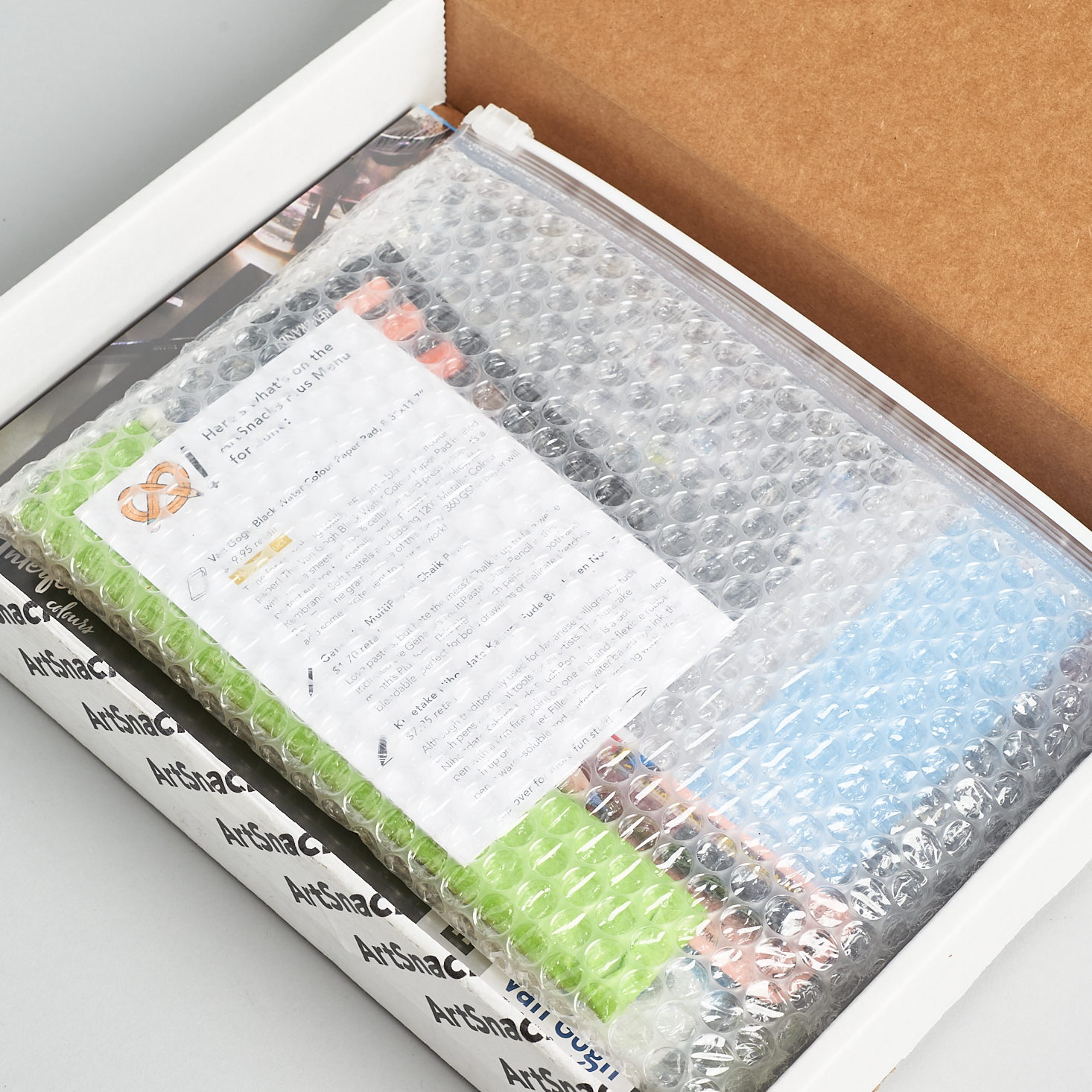 ArtSnacks Plus Subscription Box Review - June 2020 | MSA