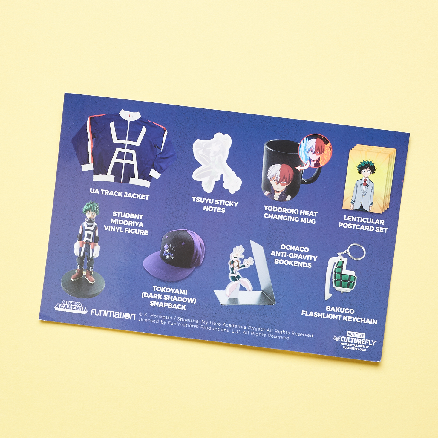 CultureFly My Hero Academia Box Review - Spring 2020 | MSA