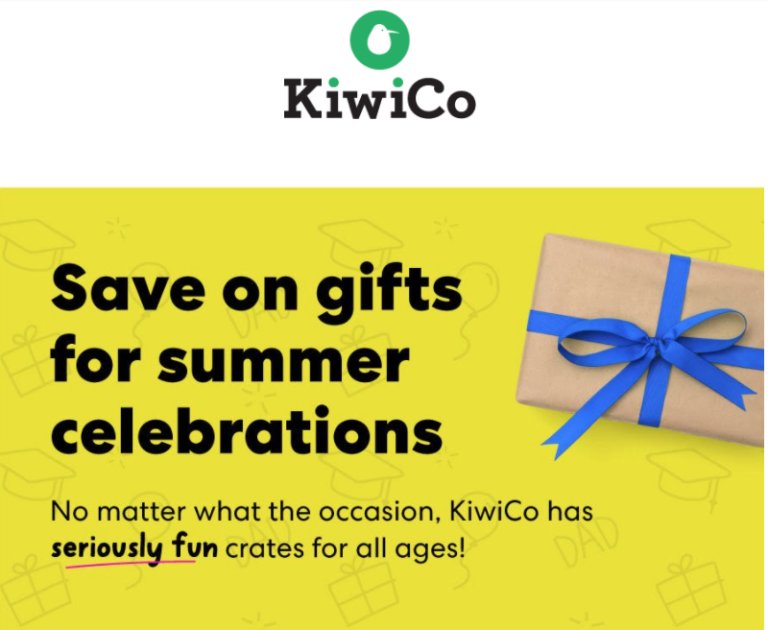 KiwiCo Sale - Off Pre-Paid Subscriptions or 40% Off Your First Box! | MSA