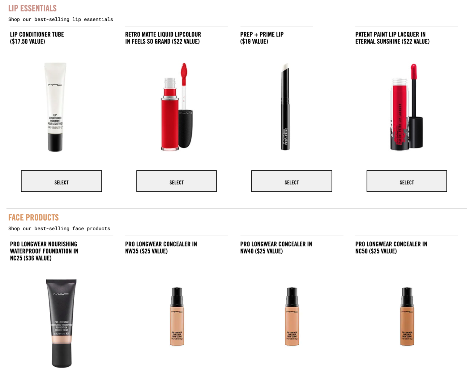 MAC Build Your Own Bestsellers Kit Available Now! | MSA