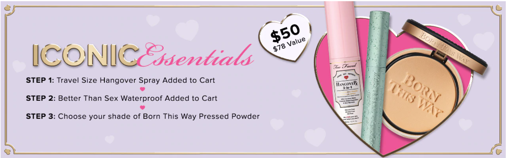 Too Faced Essentials Kits Available Now! | MSA