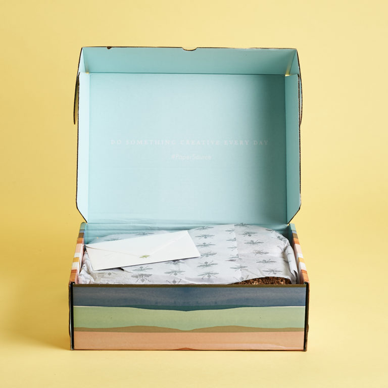 Paper Source Subscription Box Review - Fall 2020 | MSA