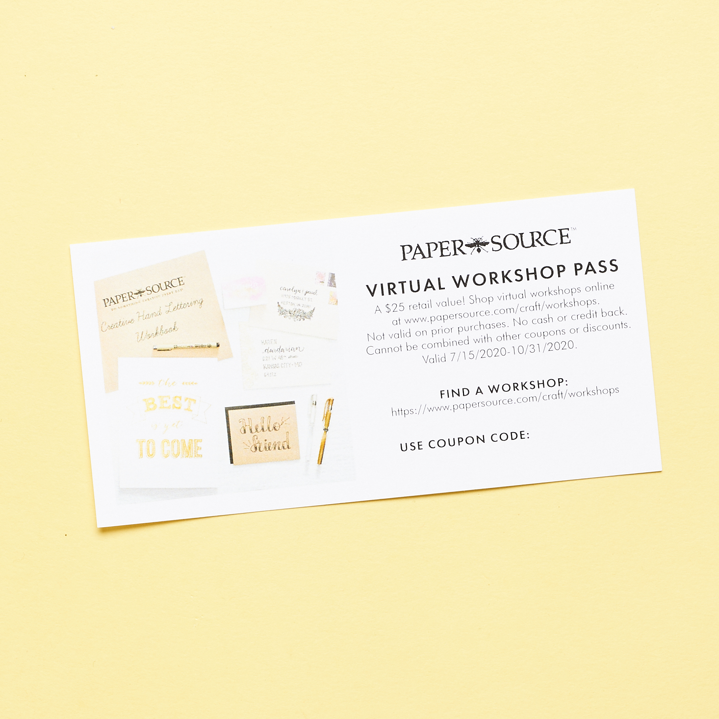 Paper Source Subscription Box Review - Fall 2020 | MSA