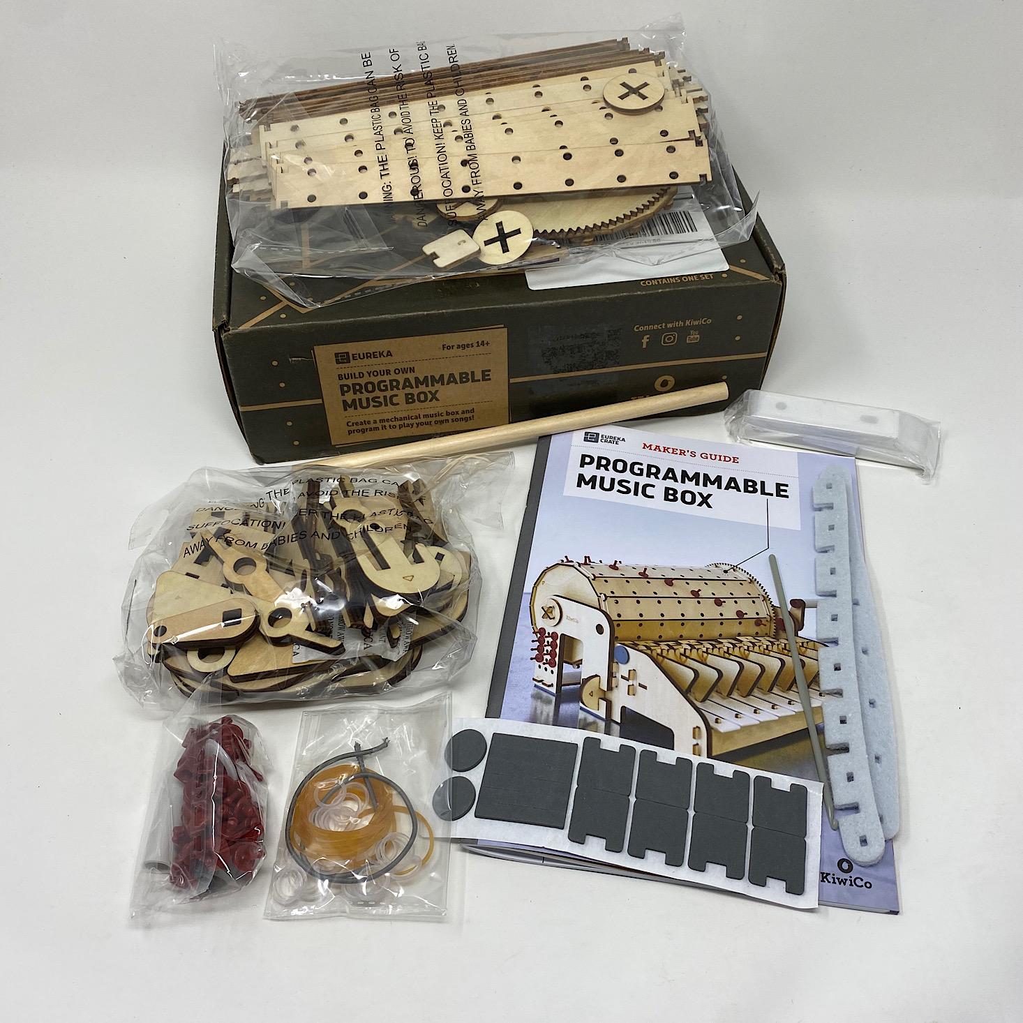 KiwiCo Eureka Crate Review + Coupon – Programmable Music Box | MSA