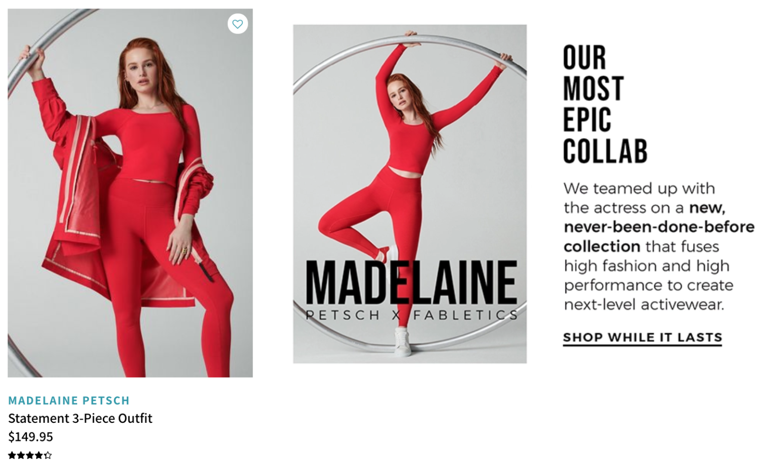 New Fabletics x Madelaine Petsch Collection Available Now + August 2020 ...