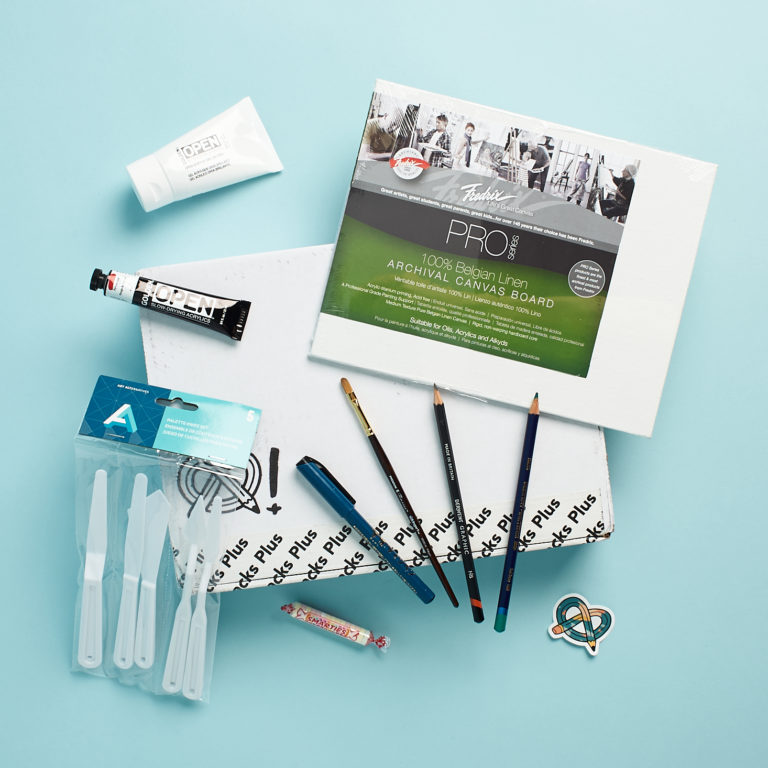 ArtSnacks Plus Subscription Box Review - August 2020 | MSA