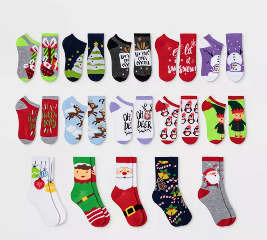Target Sock Advent Calendars For Women - Available Now! | MSA