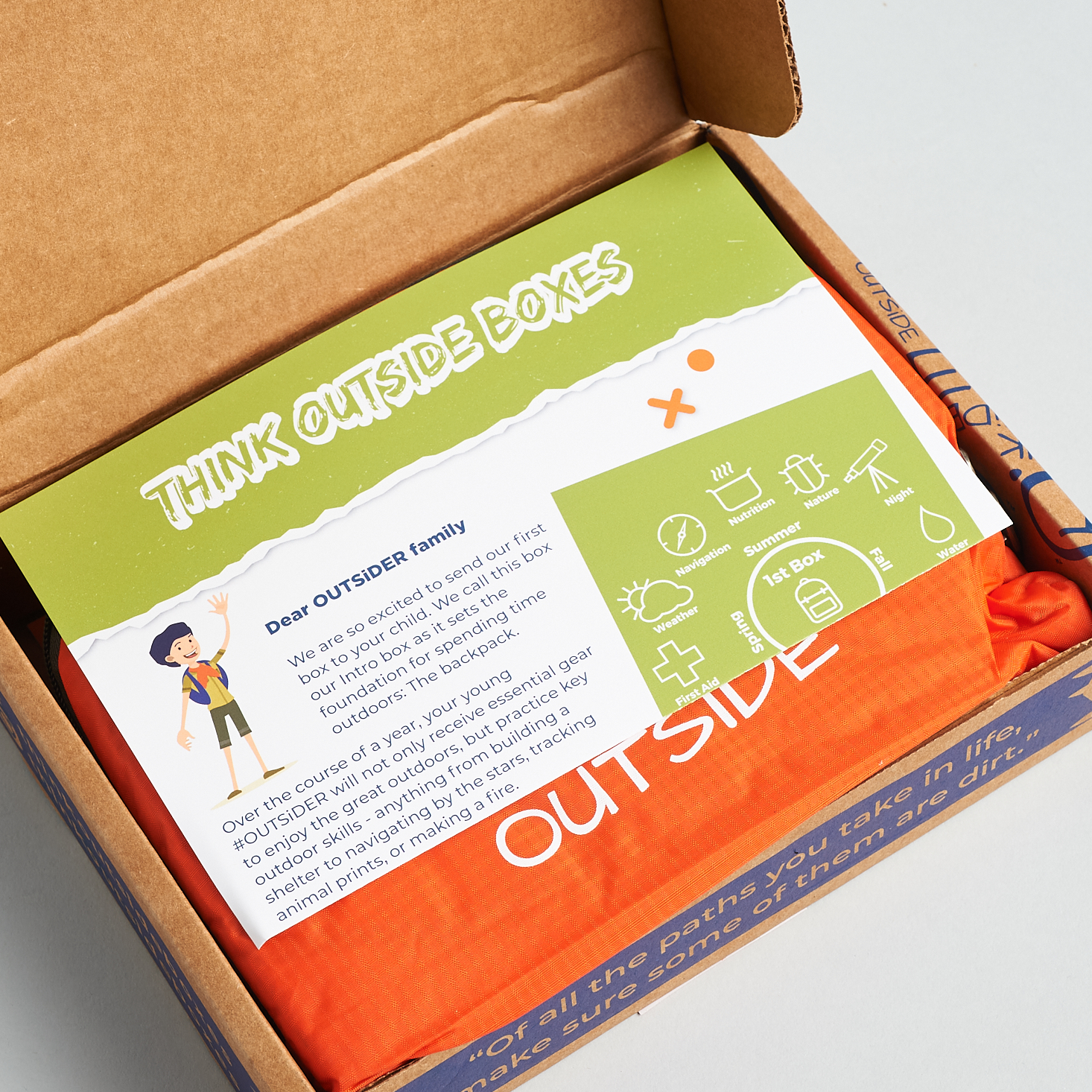 Think Outside Boxes Review – Introduction Backpacking Box | MSA