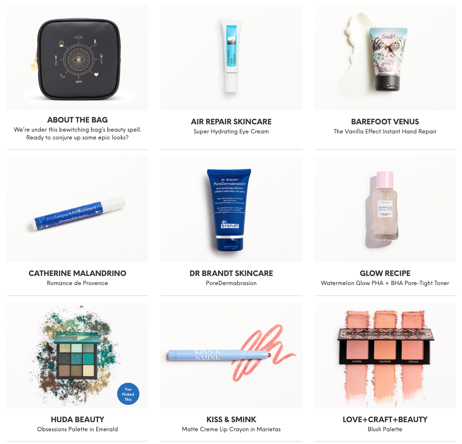 Ipsy Reveals Are Up for the October 2020 Glam Bag Ultimate! | MSA
