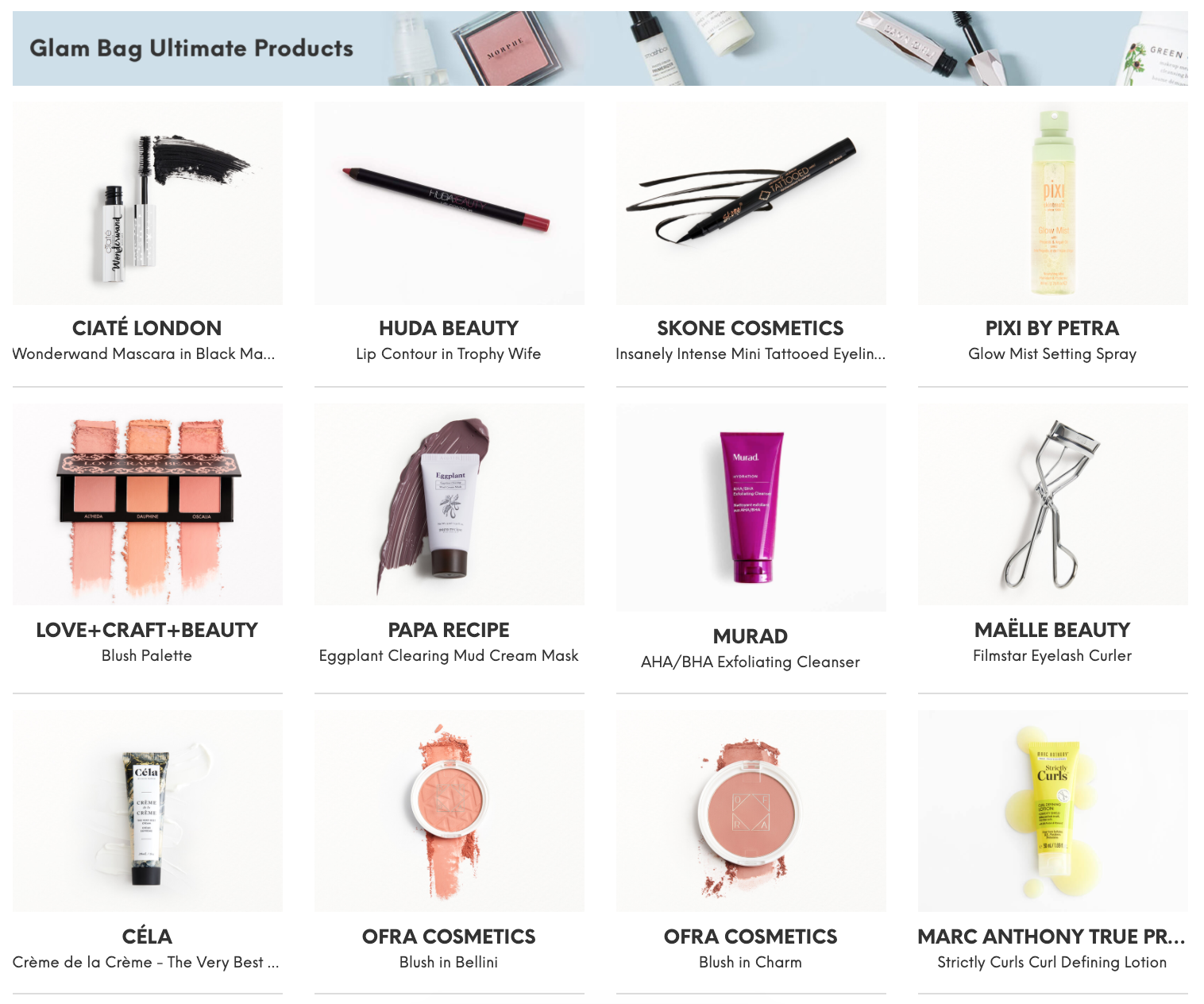 Ipsy Reveals Are Up for the October 2020 Glam Bag Ultimate! | MSA