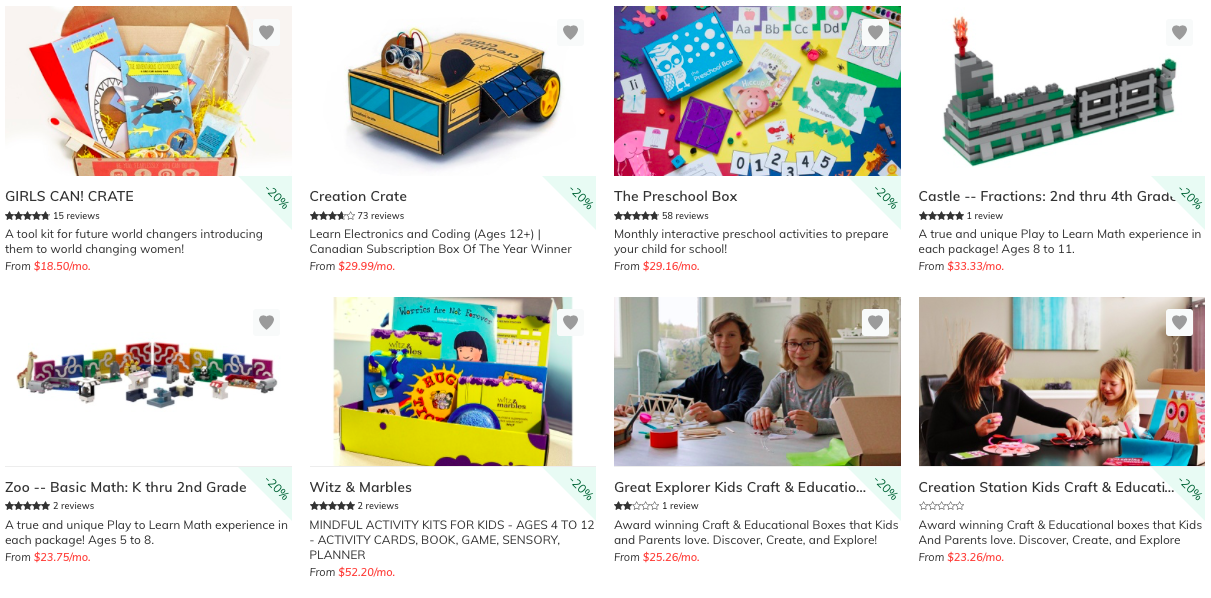 Cratejoy STEM Day Sale - 20% Off Select Boxes with 3+ Month ...