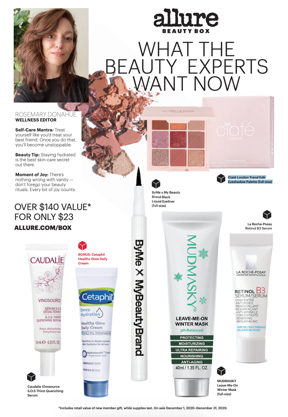 Allure Beauty Box December 2020 Full Spoilers! | MSA