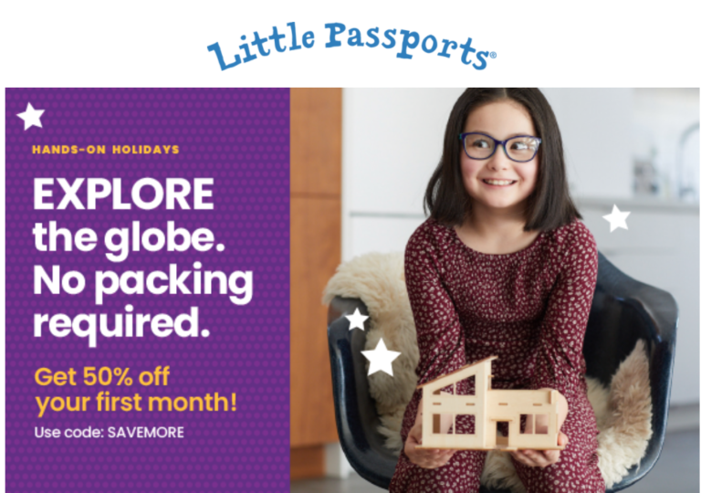 Today Only! Little Passports Sale - 50% Off Your First Box! | MSA