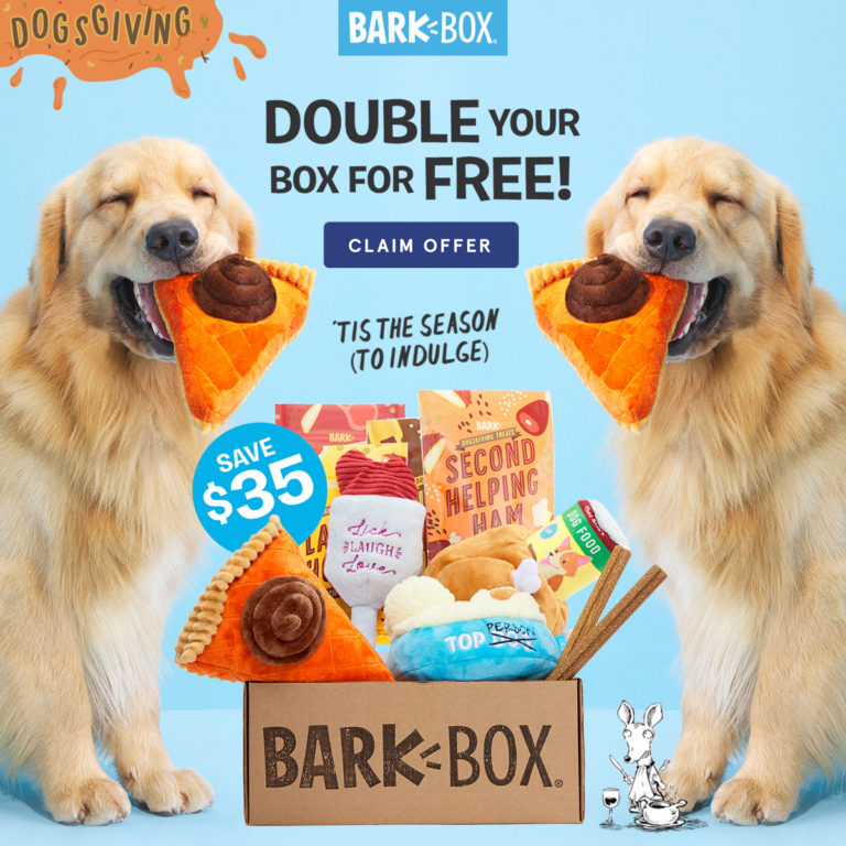 BarkBox Coupon - Double Your First Box with Subscription! | MSA