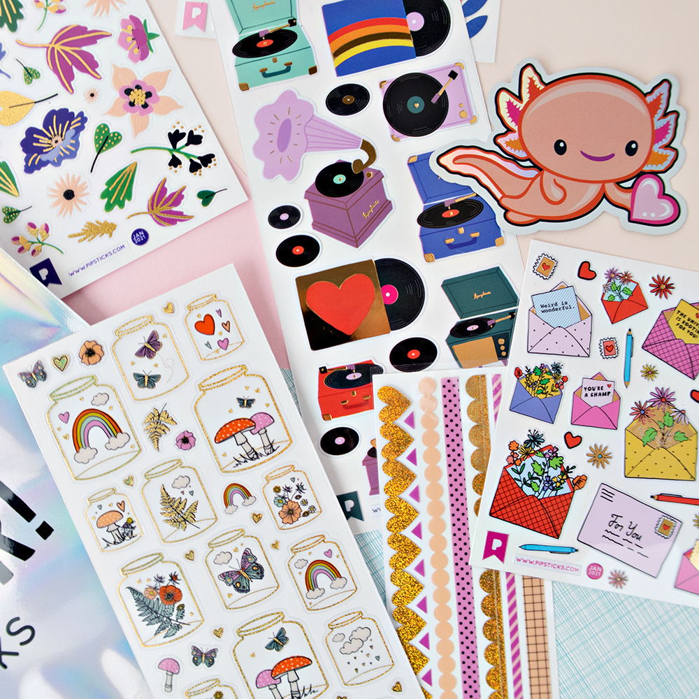 Pipsticks Kids Club January 2021 Box - Full Spoilers! | MSA