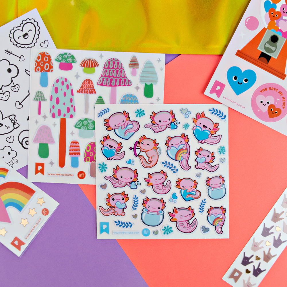 Pipsticks Kids Club January 2021 Box - Full Spoilers! | MSA