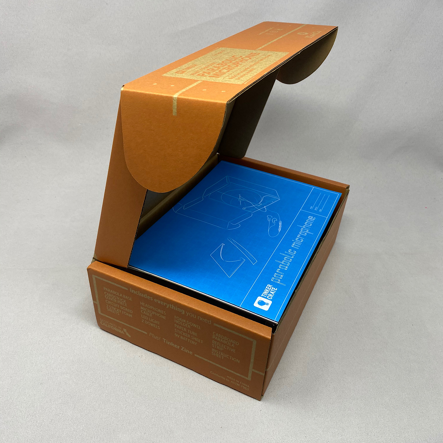 KiwiCo Tinker Crate Review + Coupon - Parabolic Microphone | MSA